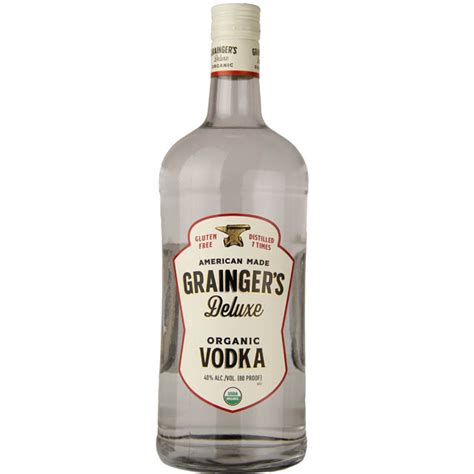 Graingers Deluxe Organic Vodka 175 Ltr Marketview Liquor