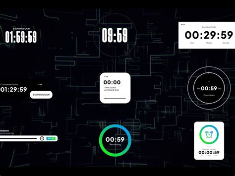 create animated countdown timer video up to anytime upwork