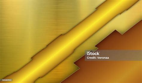 황금 기업 추상적 인 장식 기하학 배경 텍스트 광고 포스터 프리젠 테이션 브로셔 배너를위한 공간이있는 브러시 플레이트 0명에 대한 스톡 벡터 아트 및 기타 이미지 Istock