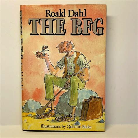 The Bfg Roald Dahl Quentin Blake First Uk Edition 1st Print 1982 Hcdj