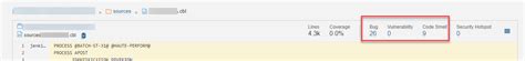 code smells listed in sonarqube but not in sonallint for vs code vs