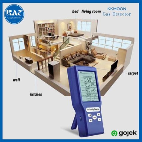 Jual Alat Sensor Kualitas Udara DKKMOON Deteksi Gas CO TVOC HCHO AQI Shopee Indonesia