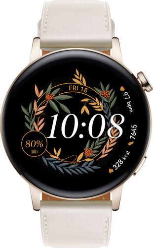 Huawei Watch GT 3 Classic Goud 42mm - Coolblue - Voor 23.59u, morgen in ...