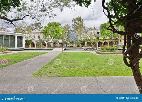 The Campus Of Caltech California Institute Of Technology Editorial