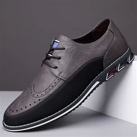 Mens Oxford Shoes Business Casual Shoes Comfort Office Loafers For
