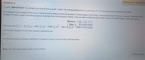 Solved Problem Point IMPORTANT The Answer You Submit Chegg Com