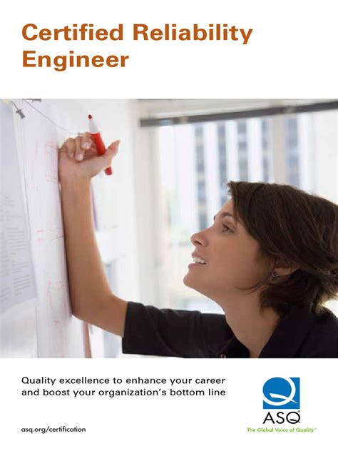 Certified Reliability Engineer Quality Excellence To Enhance Your