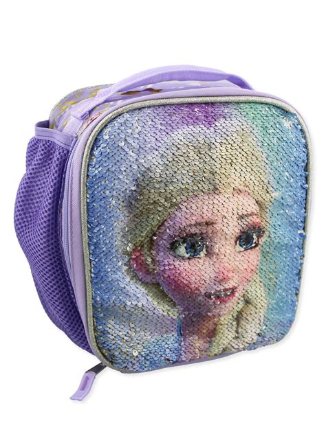 Frozen 2 Elsa Anna Insulated Flip Sequin School Lunch Box Yankee Toybox