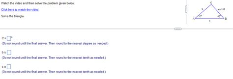 Solved Watch The Video And Then Solve The Problem Given Chegg