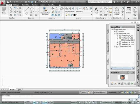 Autocad Architecture Tutorial 1415 Projektverwaltung Youtube