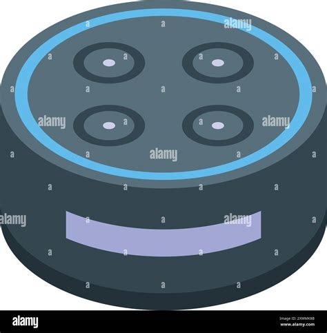Smart Speaker Is Waiting For Activation To Control Smart Home Devices