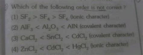 which of the following relation is are correct