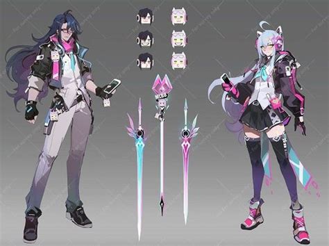 Pin By Psyber Demon On 角色 Character Design Inspiration Anime