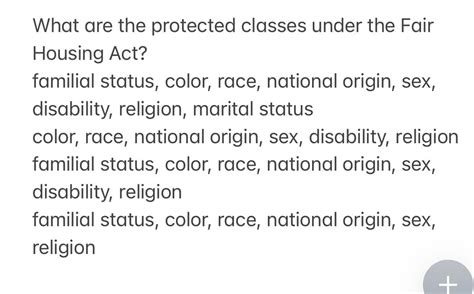Answered What Are The Protected Classes Under Bartleby