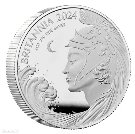 Uk 2024 Britannia 2 Oz Silver Proof Coin Limited Issue €239 №5546338 In Nicosia Coins Sell