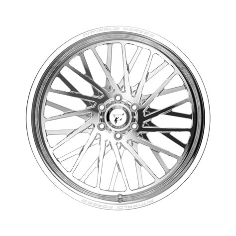 24 Fittipaldi Off Road Ftf501p 24x14 Polished 6x55 Wheel 76mm Lifted