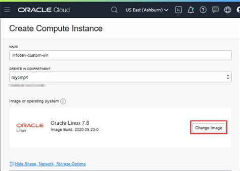 Create A Custom Windows Image For Peoplesoft Cloud Manager In Oracle Cloud Infrastructure Optional