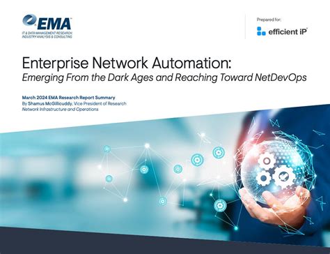 Efficientip On Linkedin Enterprise Network Automation Emerging From The Dark Ages And Reaching…