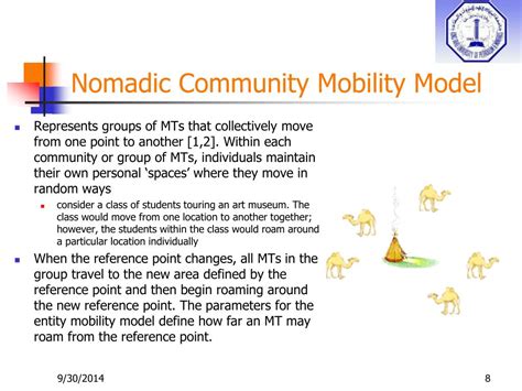 Ppt Mobile Ad Hoc Networks Coe 549 Mobility Models Ii Group Mobility Powerpoint Presentation