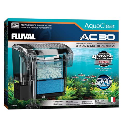 Fluval Aquaclear Ac30 Aquarium Power Filter Dyno Ca