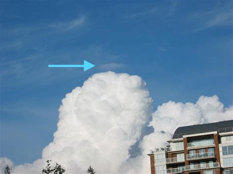 UBC ATSC 113 Pileus Clouds