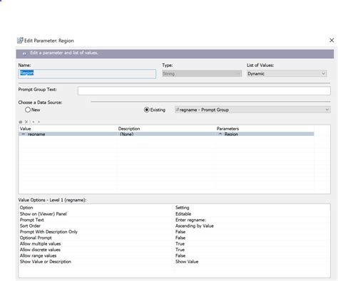 Solved Crystal Viewer Parameter Prompt Not Prompting Sap Community