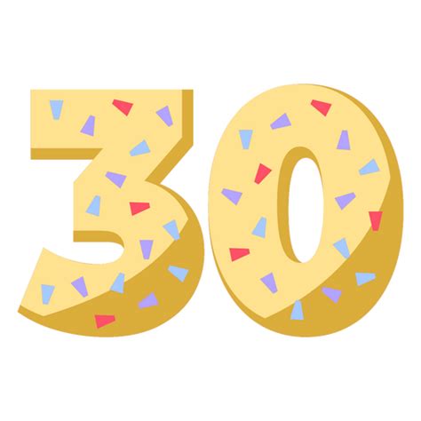 Number 30 Clipart