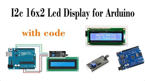 How To Connect I2c 16x2 Lcd Display To Arduino Uno Arduino Uno Project With Code Youtube