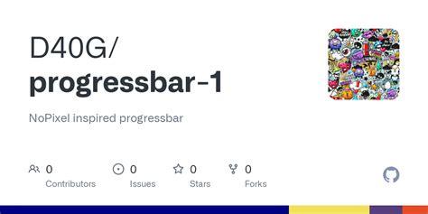 GitHub D G Progressbar NoPixel Inspired Progressbar