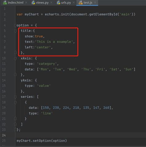 任务22：创建示例django项目，展示echarts图形示例django Echart Csdn博客