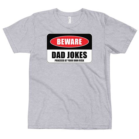 Beware Dad Jokes T Shirt Classic Dad