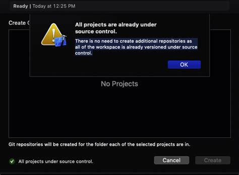 All Projects Are Already Under Source Control Xcode Playground Usuccessfulmany3972