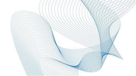 Premium Vector Abstract Futuristic Over Data Flowing Particles Wave Pattern Dots Line