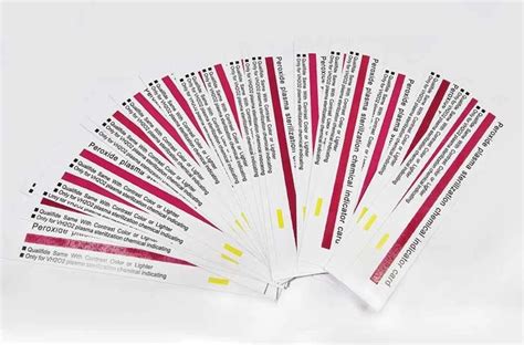Chemical Indicator Strips Confidence In Sterilization