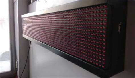 Running LED Display Board Optimum Viewing Angle Dimension Inch Height And Feet Length