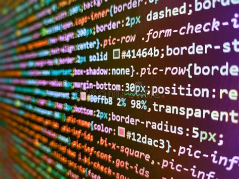 matrix style binary code digital background with falling numbers stock
