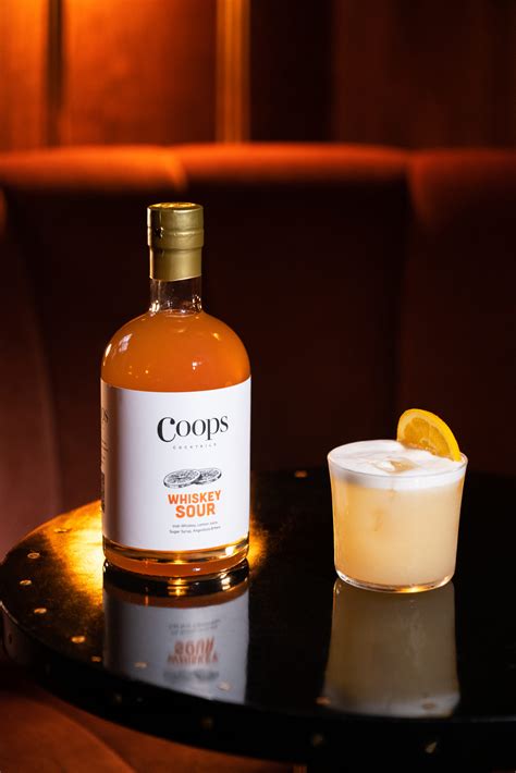 Whiskey Sour Coops Cocktails