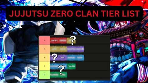 Jujutsu Zero Tier List Best Clans Beebom