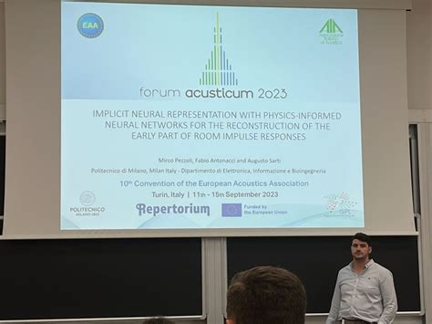 Presentation On Physics Informed Neural Networks For Sound Processing