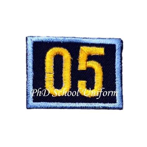 Phd Scout Number No 01 20 And 21 50 Embroidery Lencana Nombor Pengakap Sulaman Shopee Malaysia