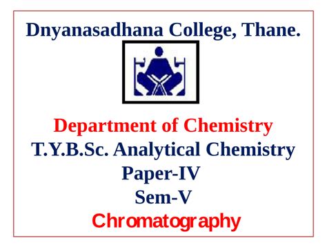 PDF Chromatography Classification