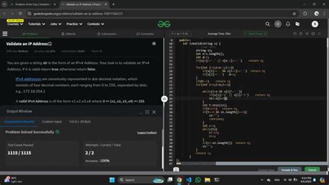 Completed The Geek Streak Potd Challenge Sandeep Lohani Posted On