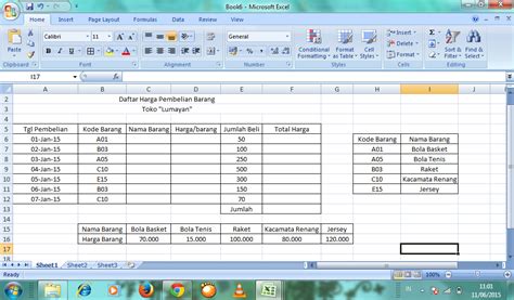 blogger pemalang cara menggunakan fungsi vlookup dan hlookup di