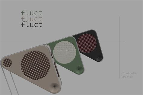 Fluct Bluetooth Speaker On Behance