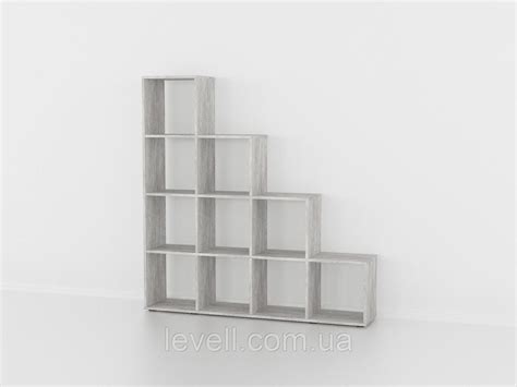 Стелаж для Дому Полиця для Книг Стелаж для Книг З ДСП Бетон — Купити Недорого на Bigl Ua