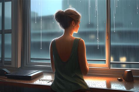 Ai 생성 여성 창문 Pixabay의 무료 이미지 Pixabay