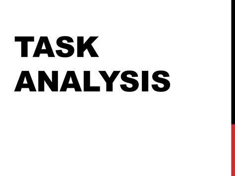 Task Analysis Pptx