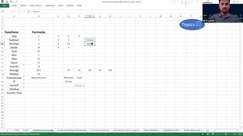 excel webinar youtube