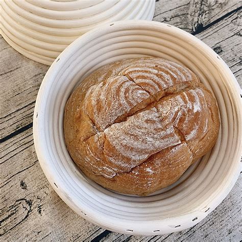 Bread Proofing Basket Natural Oval Rattan Wicker D Vicedeal