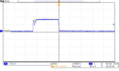 Lm5008aeval Strange Sw Waveform Power Management Forum Power